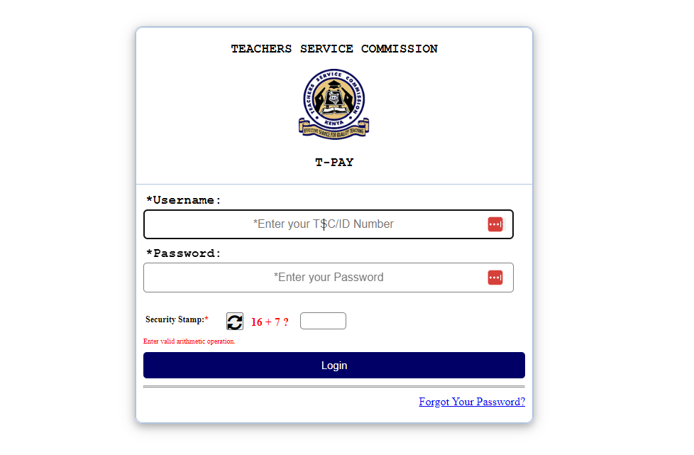 Easy Application for TSC Number Online (2025)