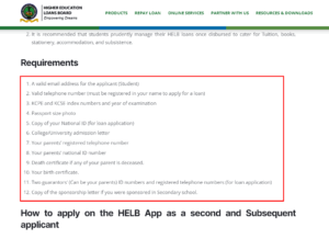 HELB Application Portal Login Link + Guide (2025)