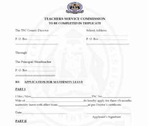 Easy Application for TSC Number Online (2025)