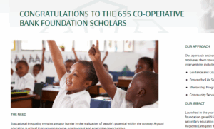 KCB Foundation Scholarship + Application Form (2025)